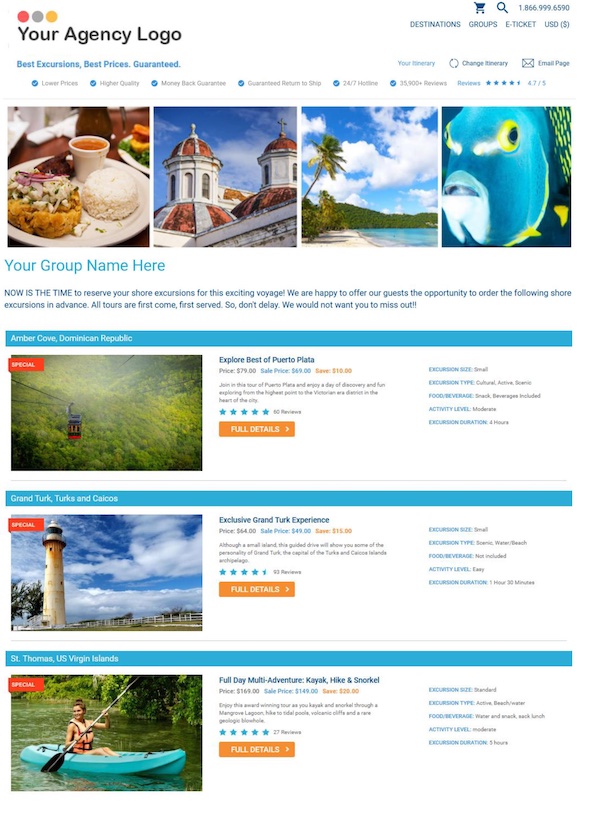 Shore Excursions Group