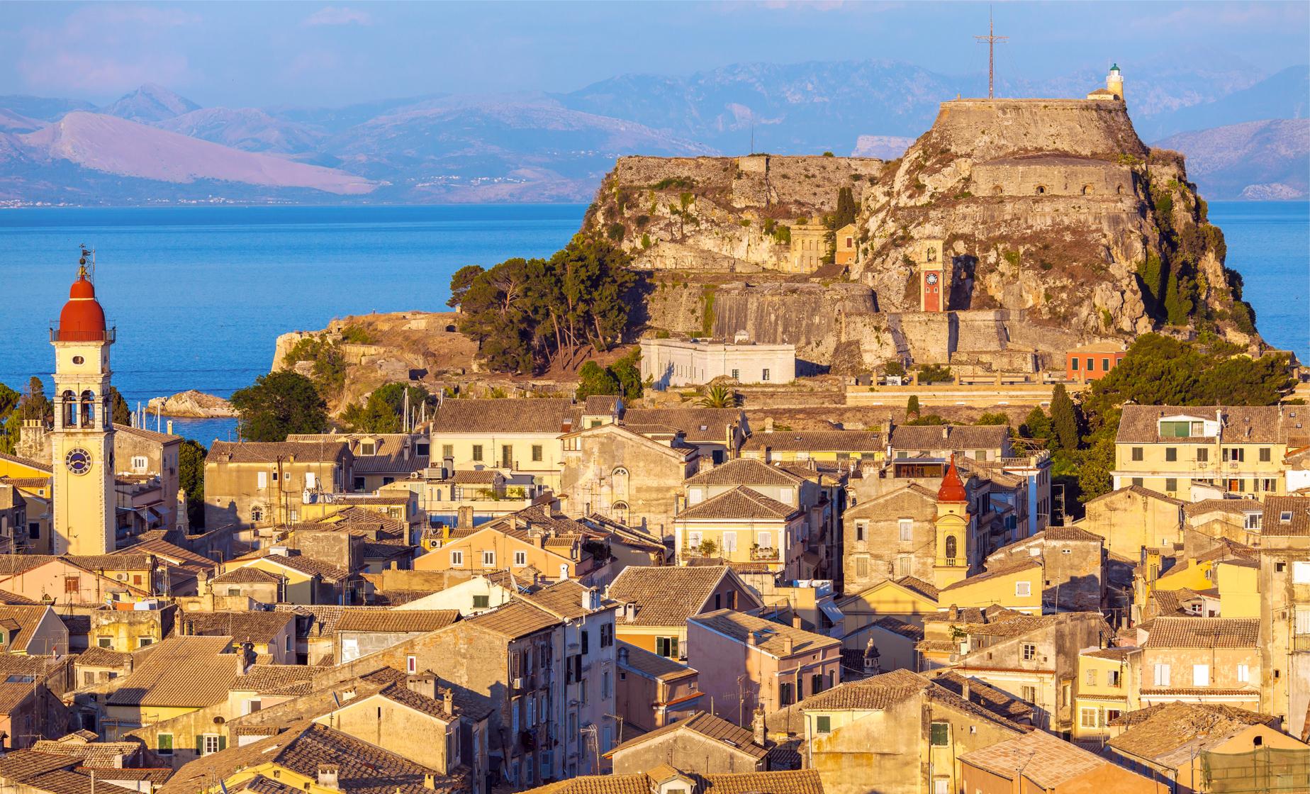 Private Beach with Lunch and Corfu Old Town | Corfu Shore Excursion ...