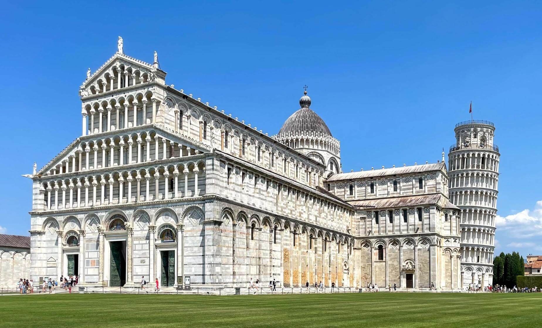 Pisa and the Leaning Tower with Florence and the Accademia Gallery from ...