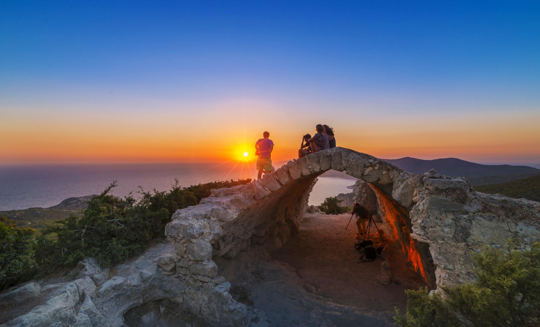 Private Wine Tastiing in Embonas with Romantic Sunset at Monolithos ...